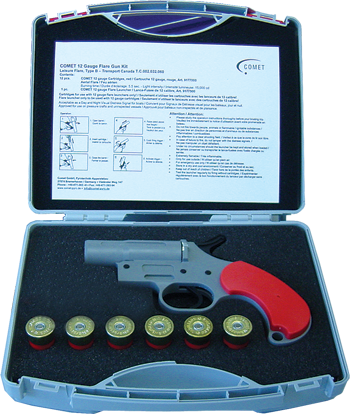 7223230 - FLARE KIT, TYPE B 12 GAUGE WITH HARD CASE | Maritime Marine ...